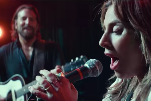 Listen to “Shallow” the first song from the A Star is Born soundtrack.