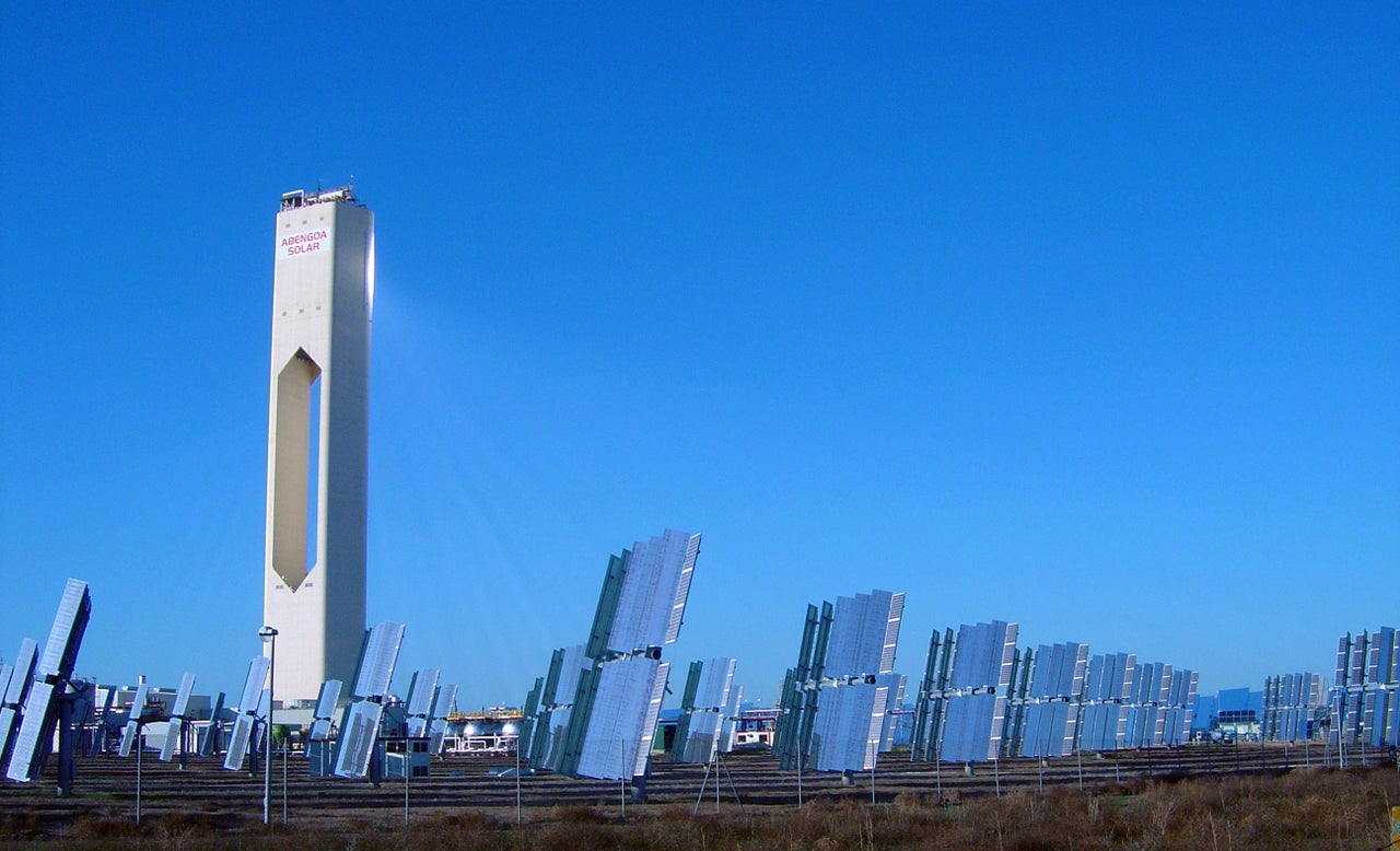 PS10 and PS20, Spain's solar power towers near Seville.