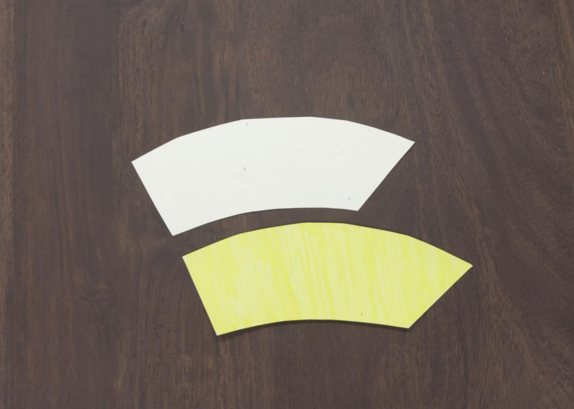 Different sized train track optical illusion explained by Jastrow ...