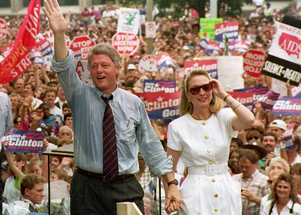 How Bill Clinton earned the nickname the Comeback Kid during the 1992 ...
