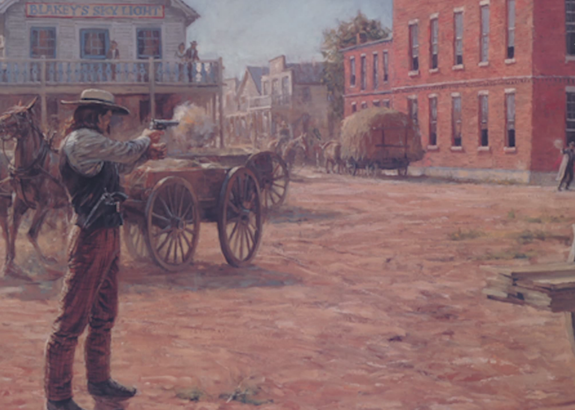 Wild Bill Hickok and Davis Tutt: The history of the first quick-draw ...