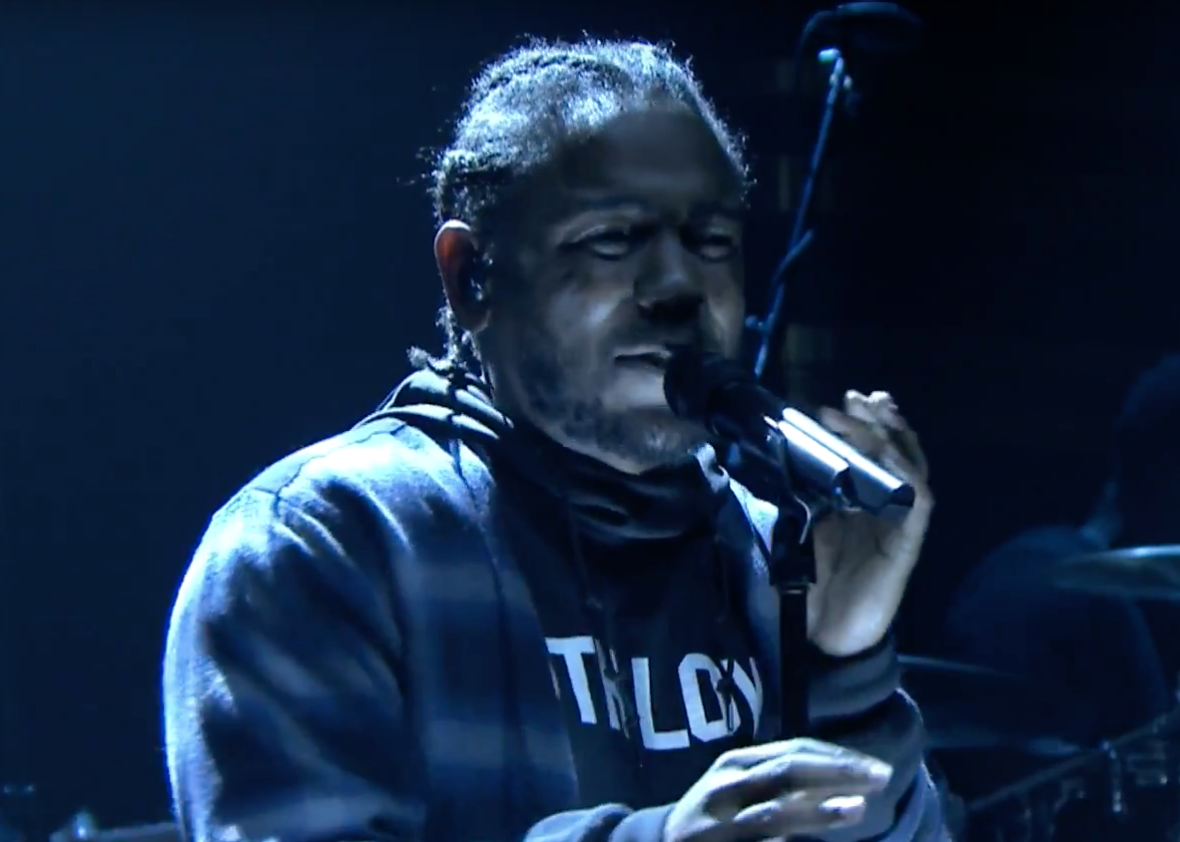 Kendrick Lamar new song, “Untitled 2,” on The Tonight Show (VIDEO).