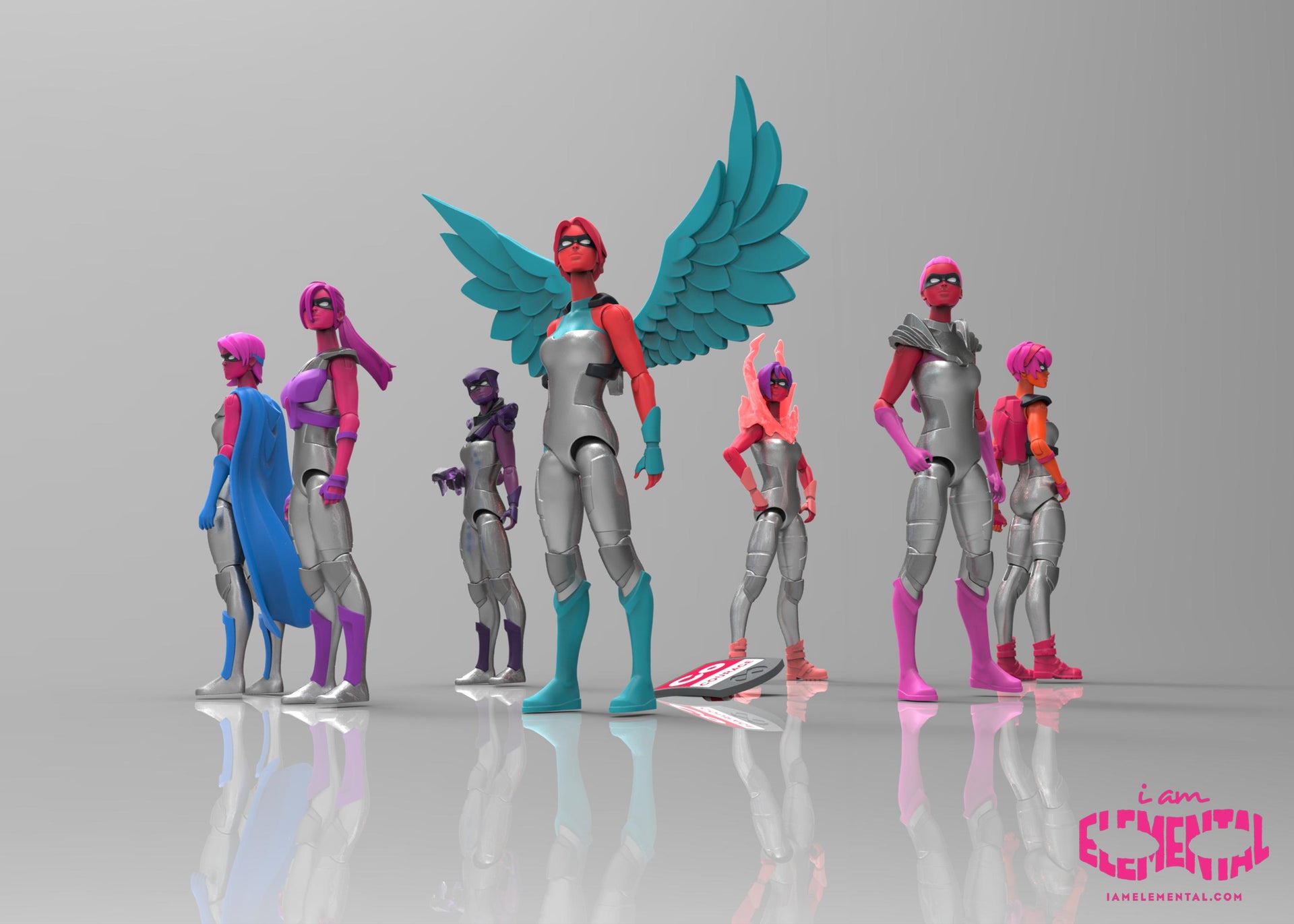 IAmElemental action figures: Julie Kerwin and Dawn Nadeau build a ...