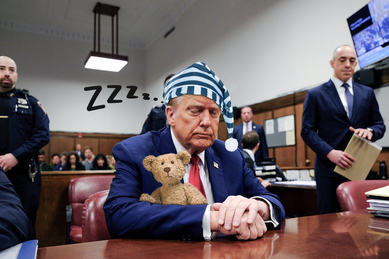 Why does Trump keep falling asleep in court?