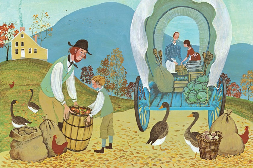 How Donald Hall changed Ox-Cart Man from the poem to the children’s book.