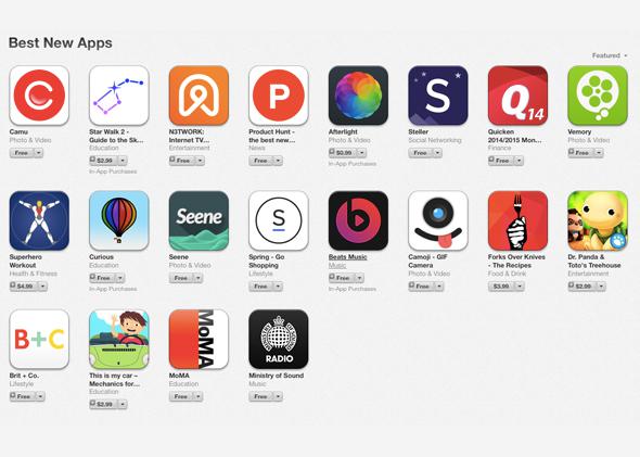 A comScore study shows that most people download zero new apps per month.