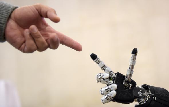 Study shows humans feel empathy for robots in pain.