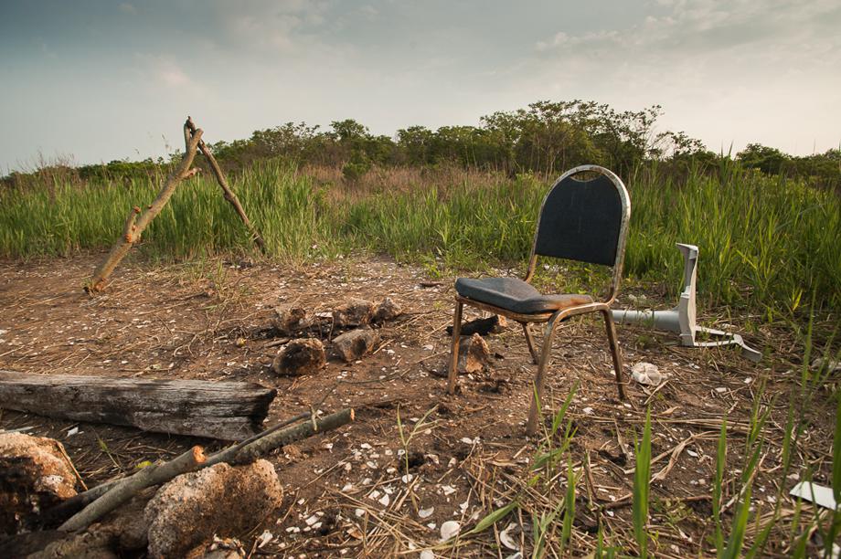 Liminal spaces: Photographs of areas where city meets nature.