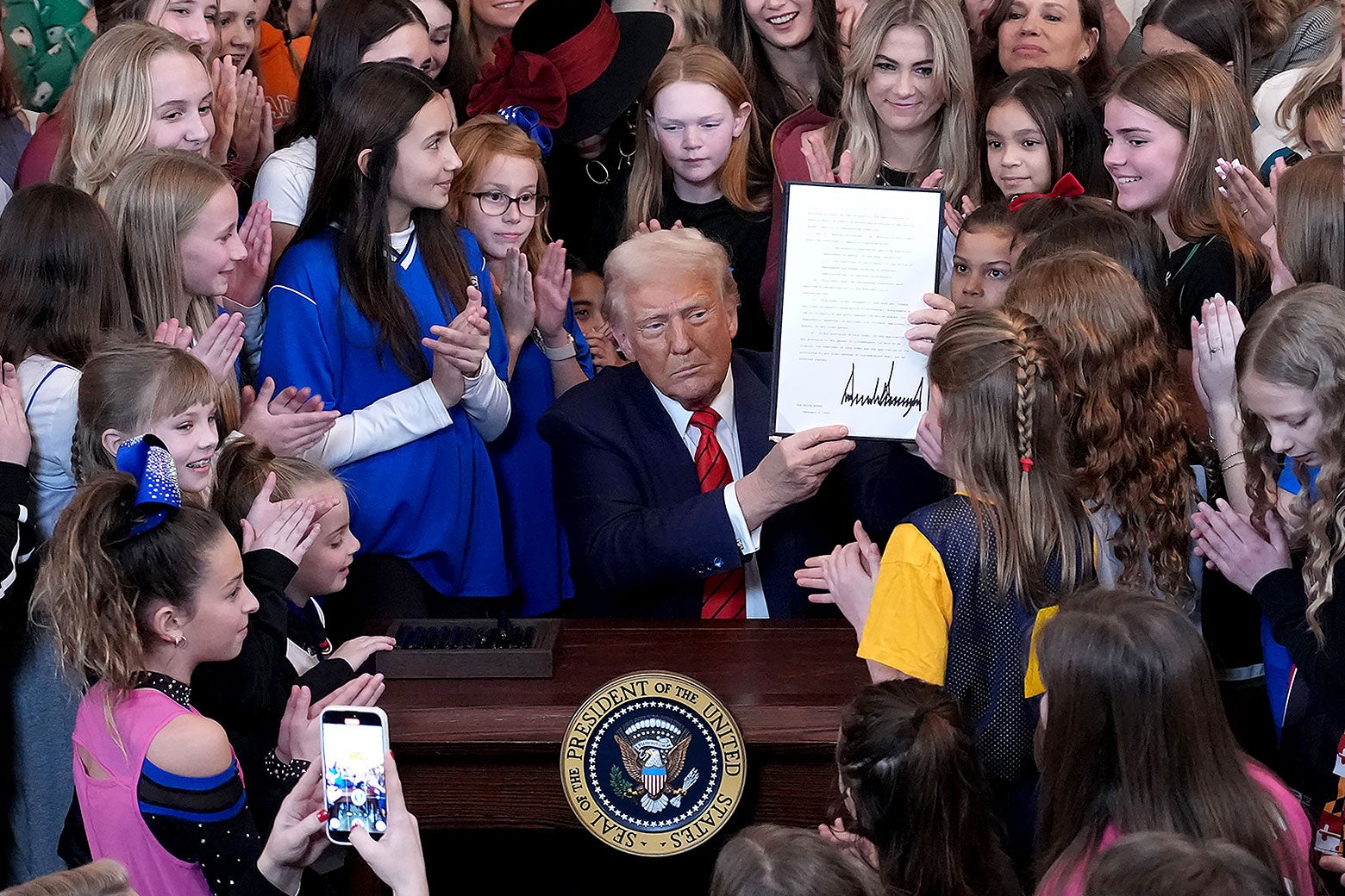 What Trump S Executive Order Banning Transgender Women In Sports Really Means