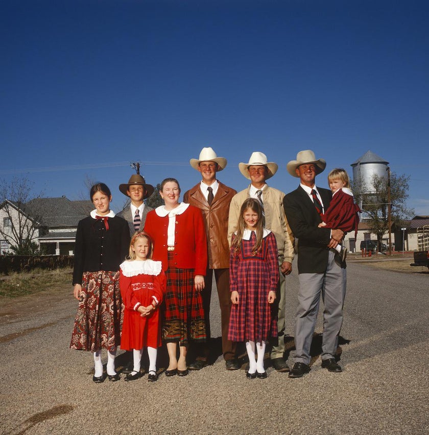 Michael O’Brien photographs Texans in his book, The Face of Texas.