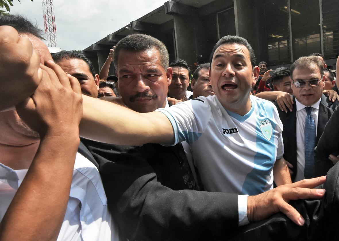 Jimmy Morales wins Guatemalan presidential election.