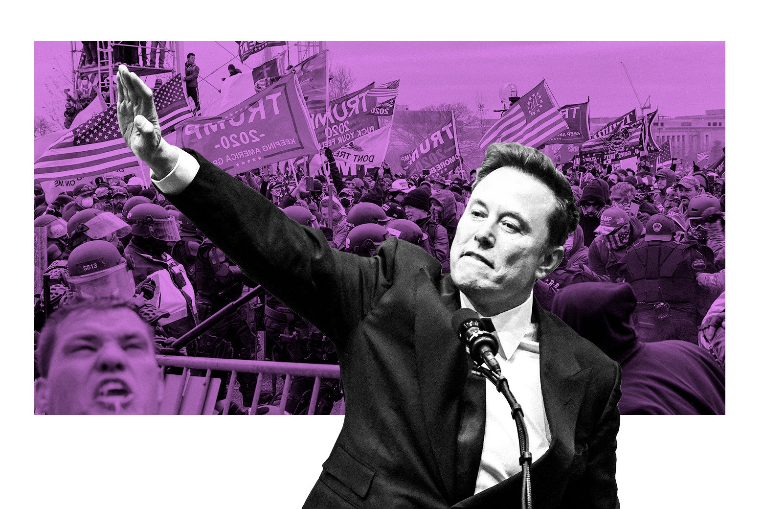 Elon Musk did not give a Roman salute. Just ask the Nazis.