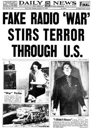 Orson Welles’ War of the Worlds panic myth: The infamous radio ...