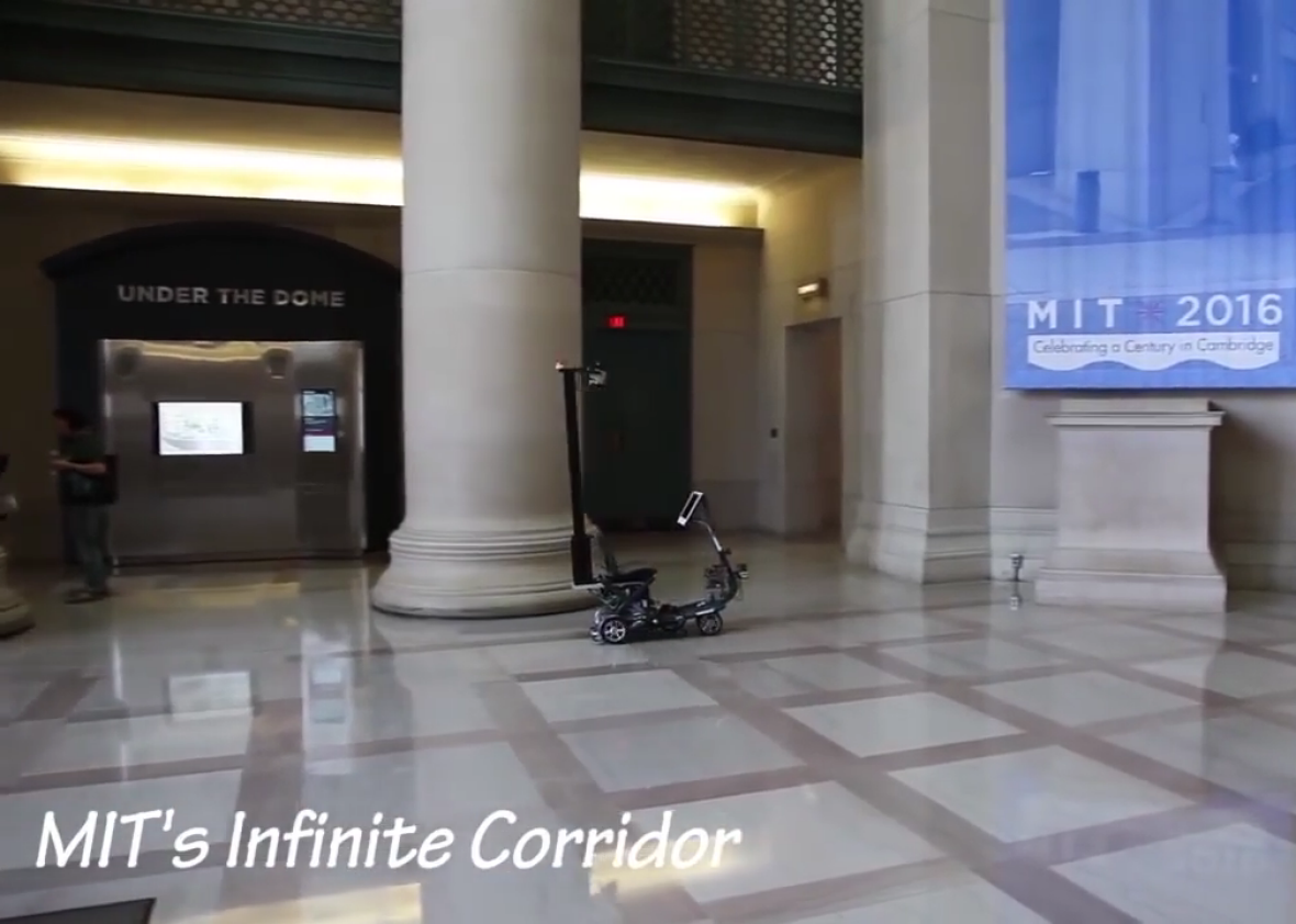MIT builds self-driving mobility scooter (VIDEO).