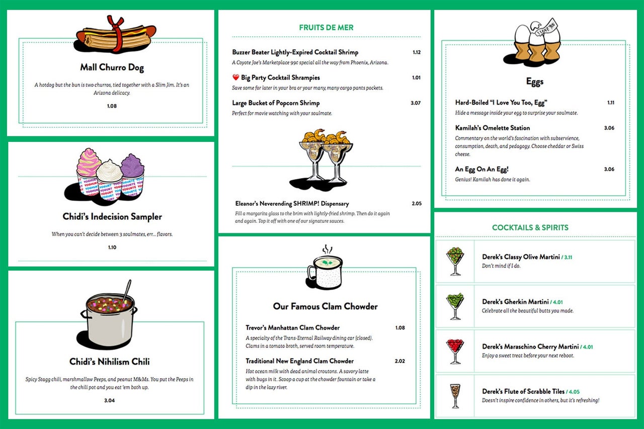 The Good Place: interview with the Food Place creator Lynn Fisher.