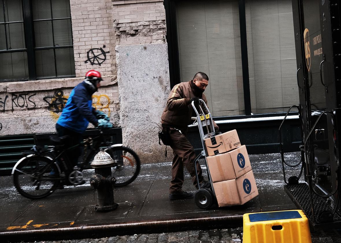 On-demand delivery by companies like Amazon and Uber could produce a ...