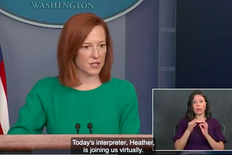 White House sign language interpreter appeared in far-right conspiracy ...