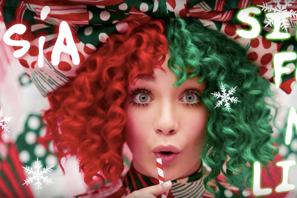 Sia releases Christmas songs "My Old Santa Claus," "Sing for My Life ...