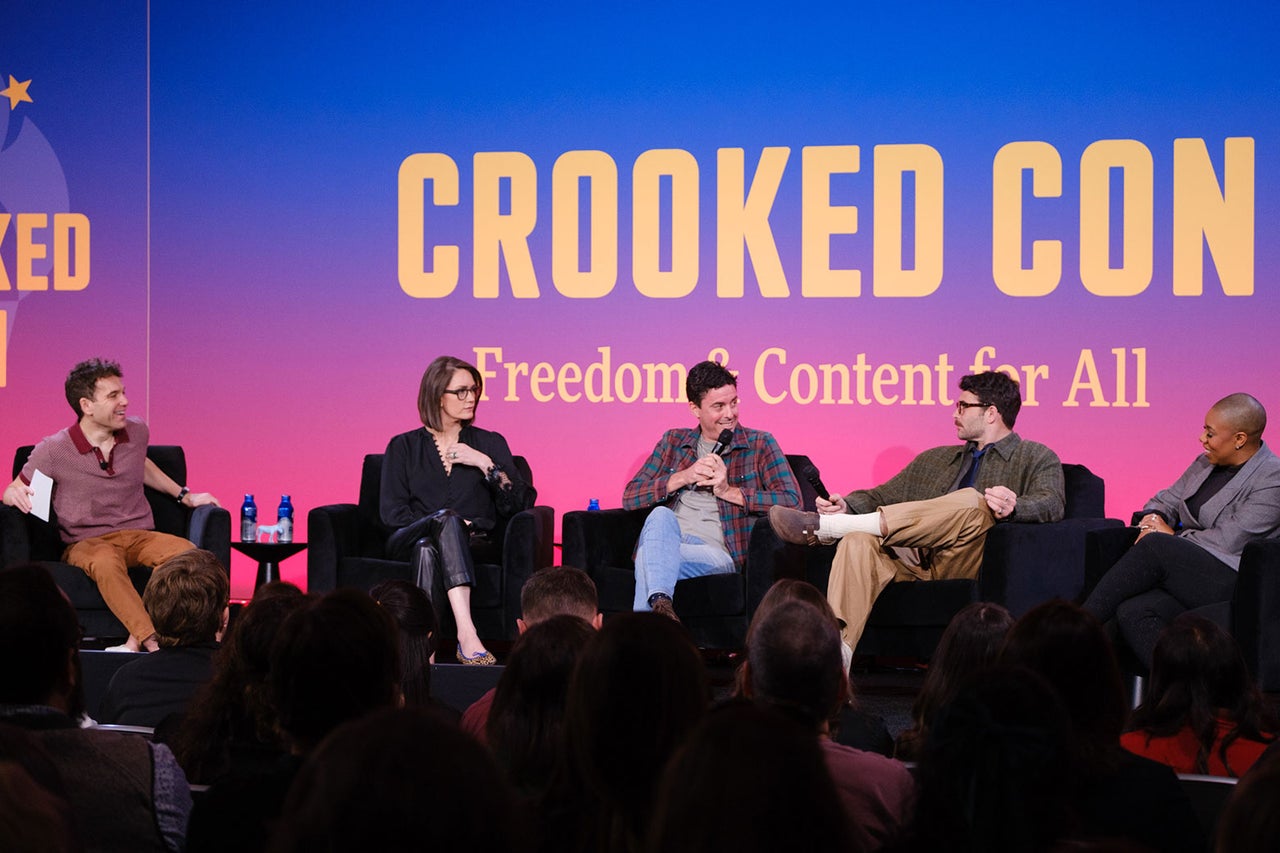 The Pod Save America team hosted a battle for Democrats' future.