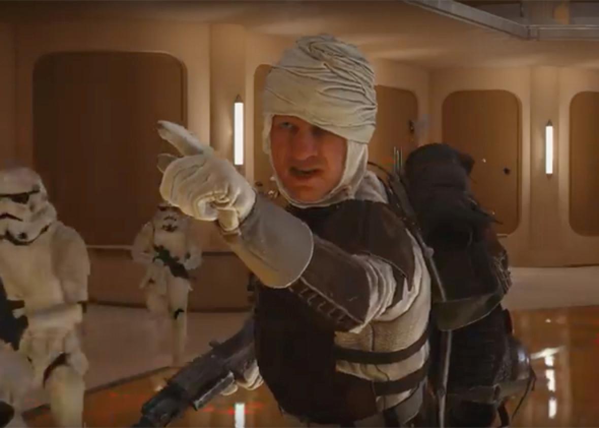 Play as Dengar in the Star Wars: Battlefront Bespin add-on.