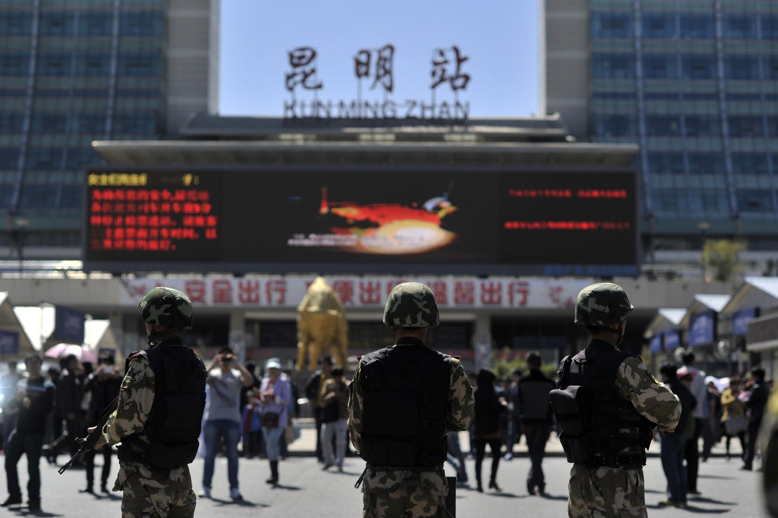 China blames Muslim separatists for knife attack that killed at least 29.
