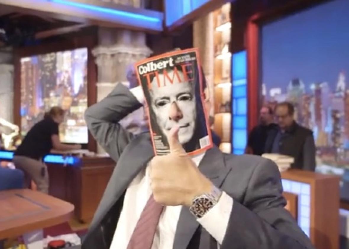 Watch a touching behind-the-scenes video of Colbert and his staff ...