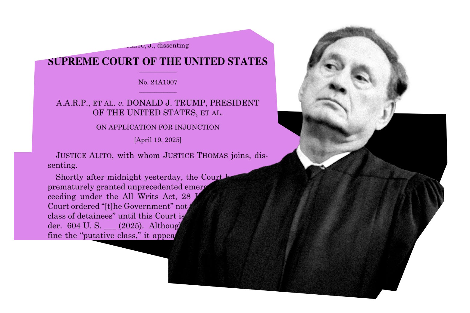 Sam Alito dissent misrepresents key fact in Supreme Court emergency case.