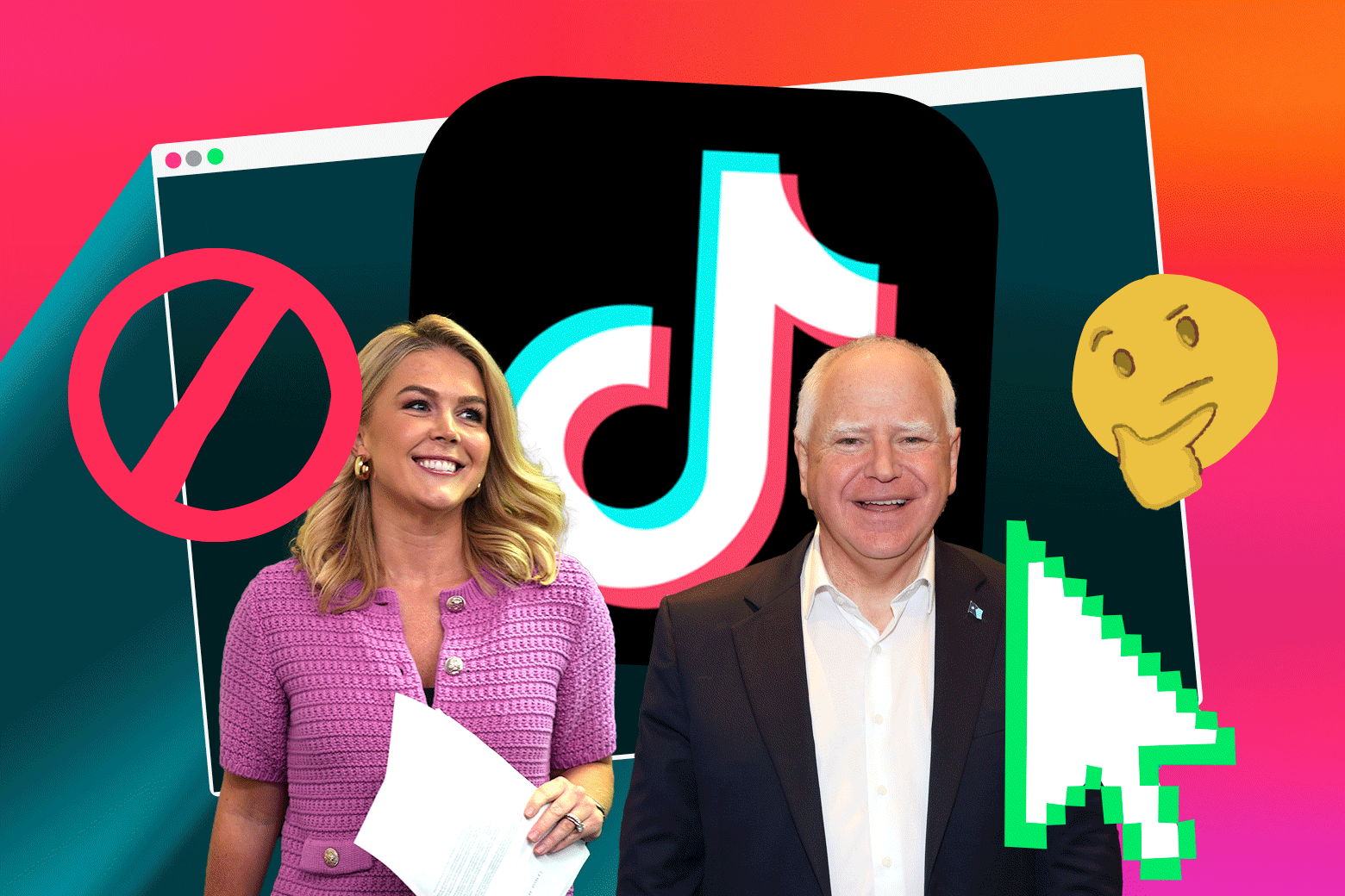 Kate Mackz and Karoline Leavitt controversy, explained.