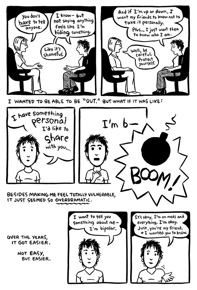 Comics and mental illness: Marbles, Swallow Me Whole, and Hyperbole and ...