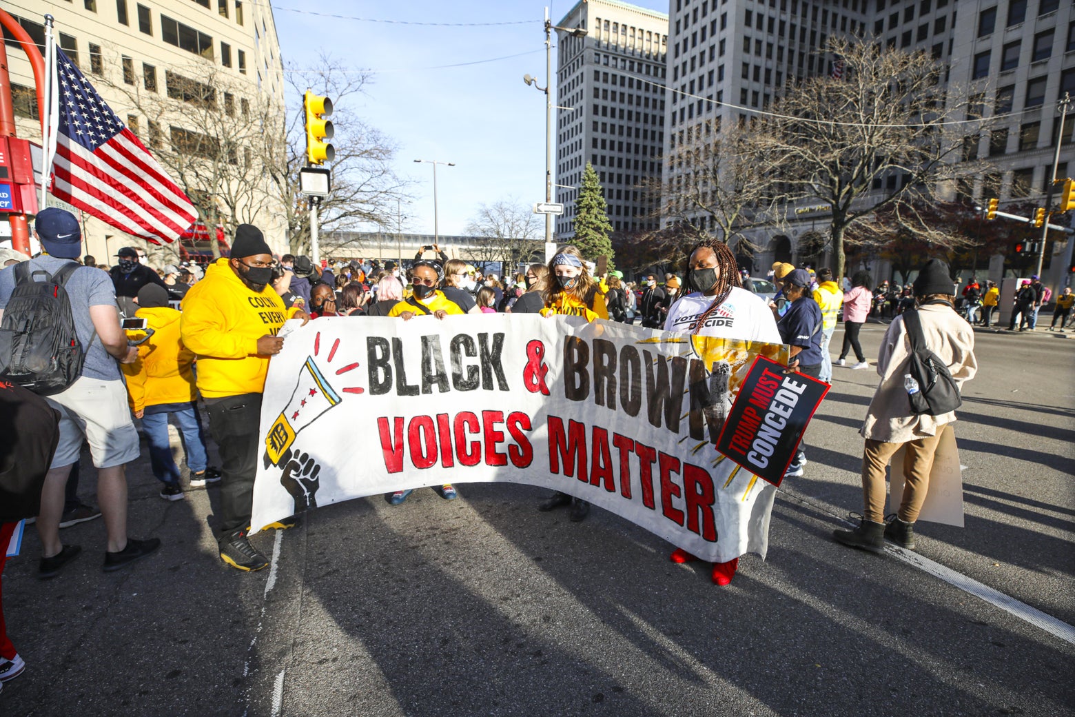 Michigan group sues Trump for disenfranchising Black voters.