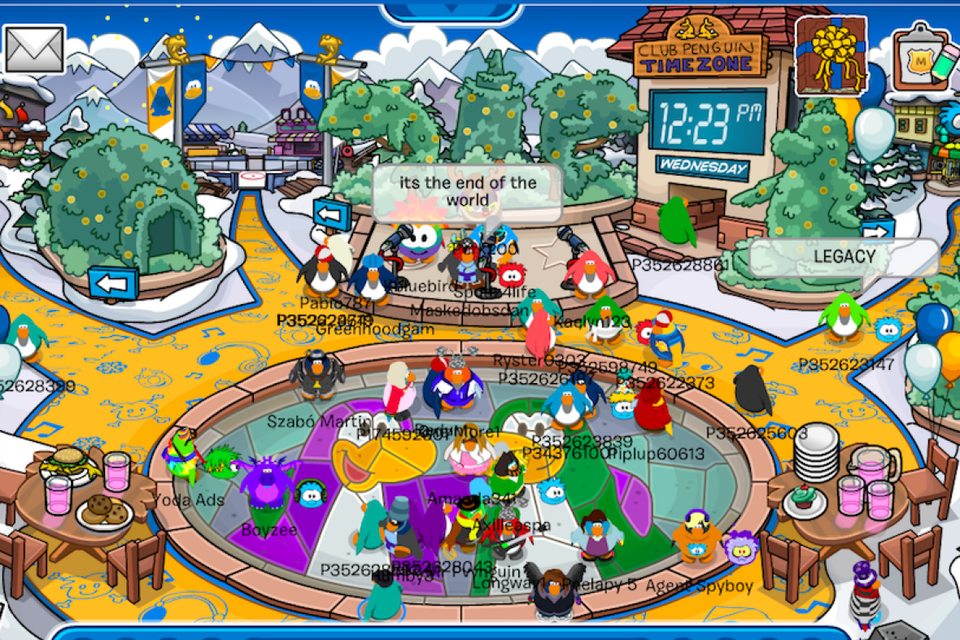 What the end of Disney’s MMO Club Penguin was like inside the game.