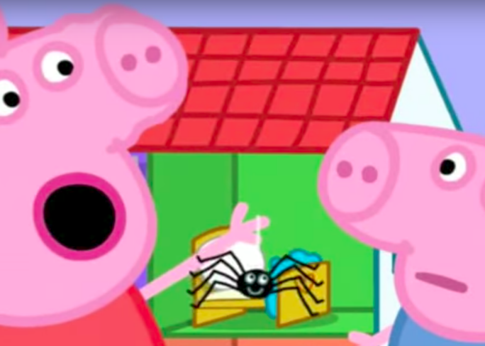 Australia pulls a Peppa Pig episode in which Daddy Pig says spiders are ...