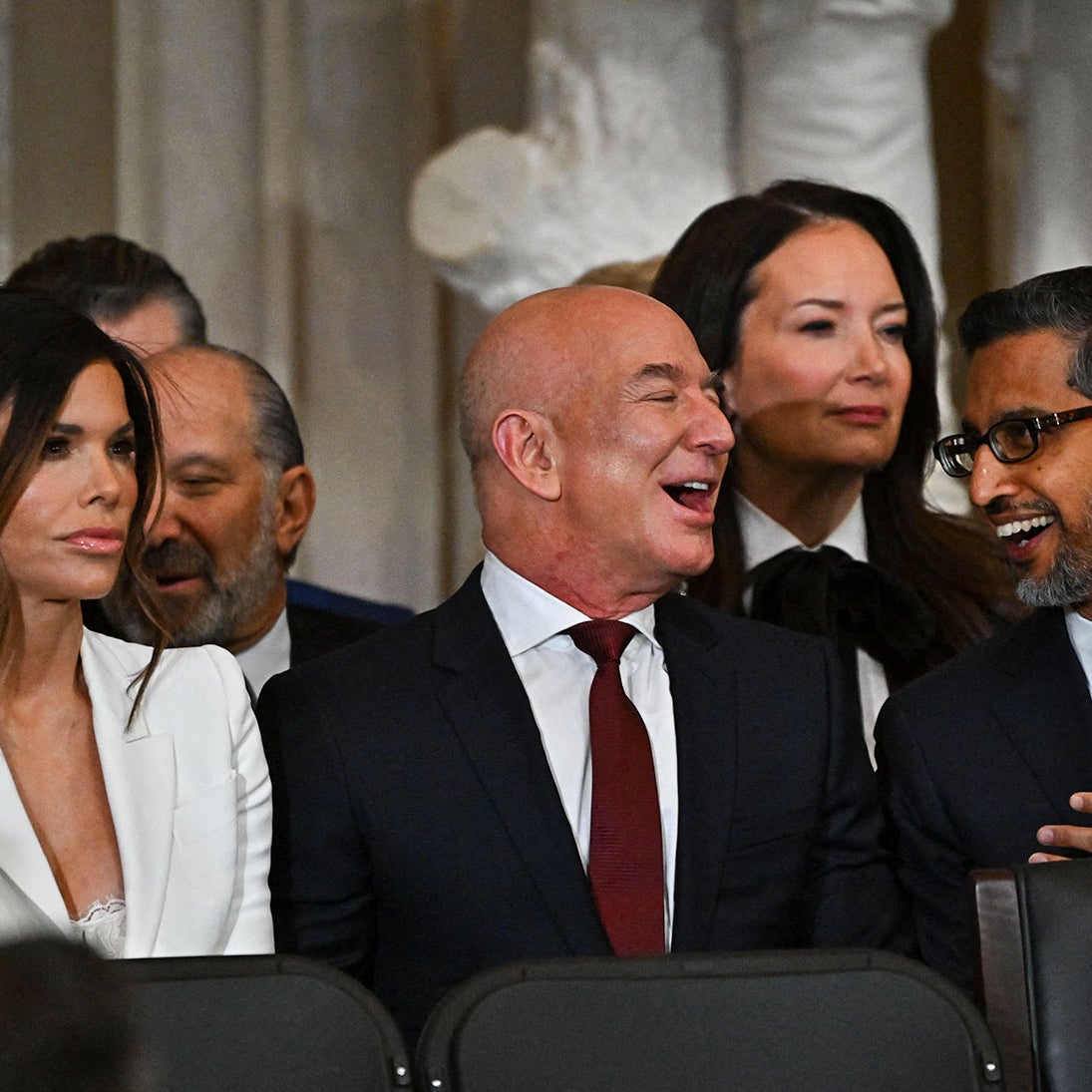 Trump inauguration: Bezos, Zuckerberg, Musk, Pinchai and Arnault got ...