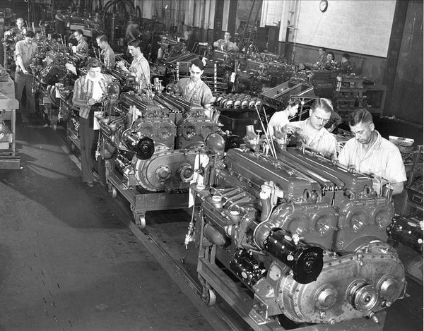 Photos: Tank manufacturing during WWII
