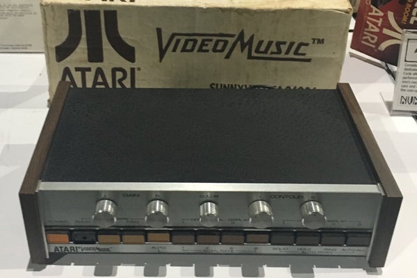 E3: The National Videogame Museum has an Atari Video Music System on ...