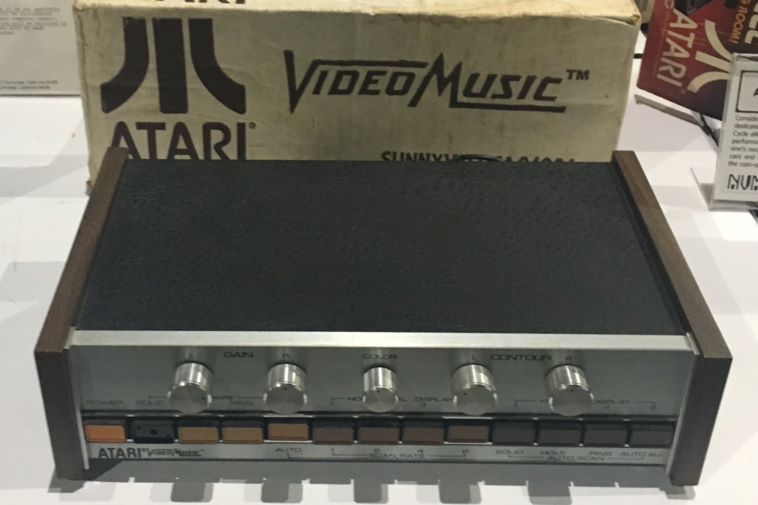 E3: The National Videogame Museum has an Atari Video Music System on ...