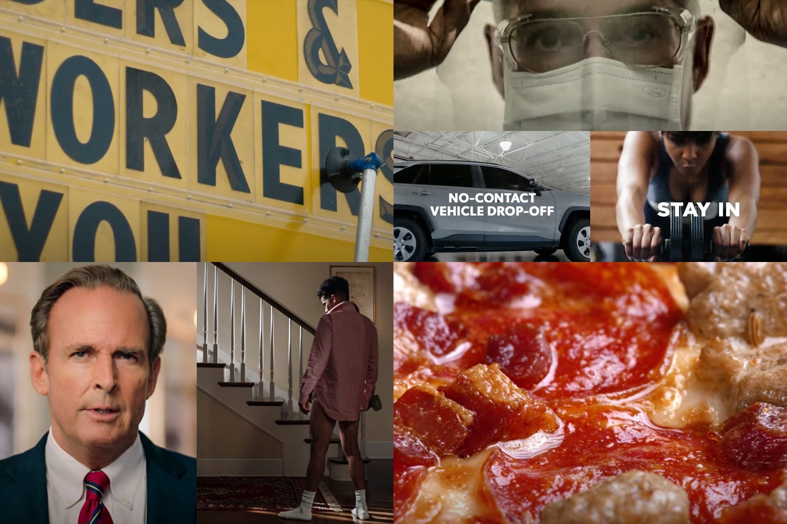 The 13 kinds of TV ads you see during the pandemic.