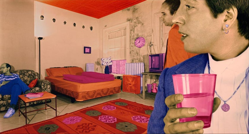Sandy Skoglund creates collages using photos of New York in her series ...