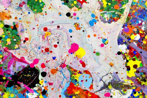Steven Hirsch photographs paint splatter at the Portland Child Art ...