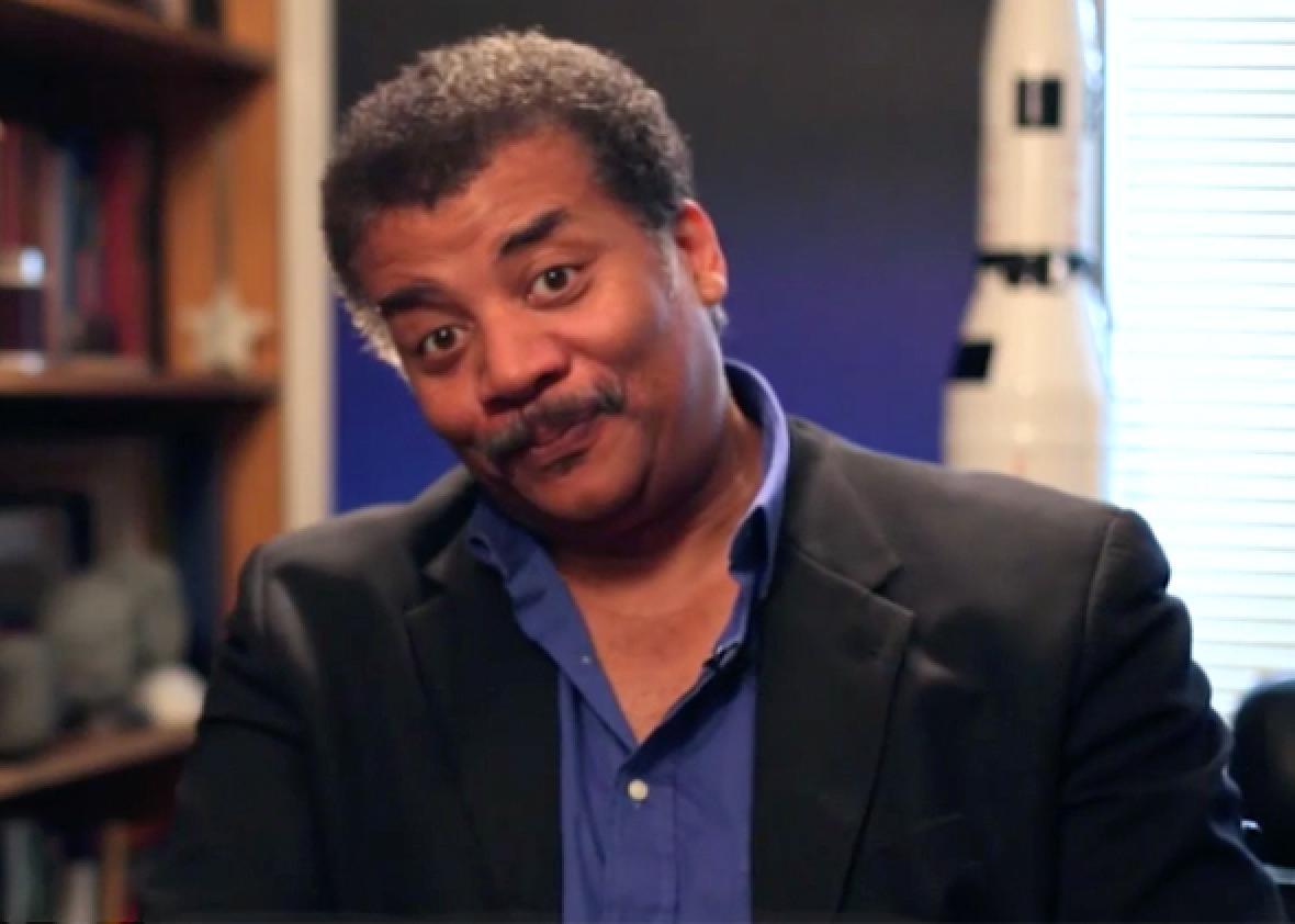 Neil deGrasse Tyson tells Slate about StarTalk, his science talk show.