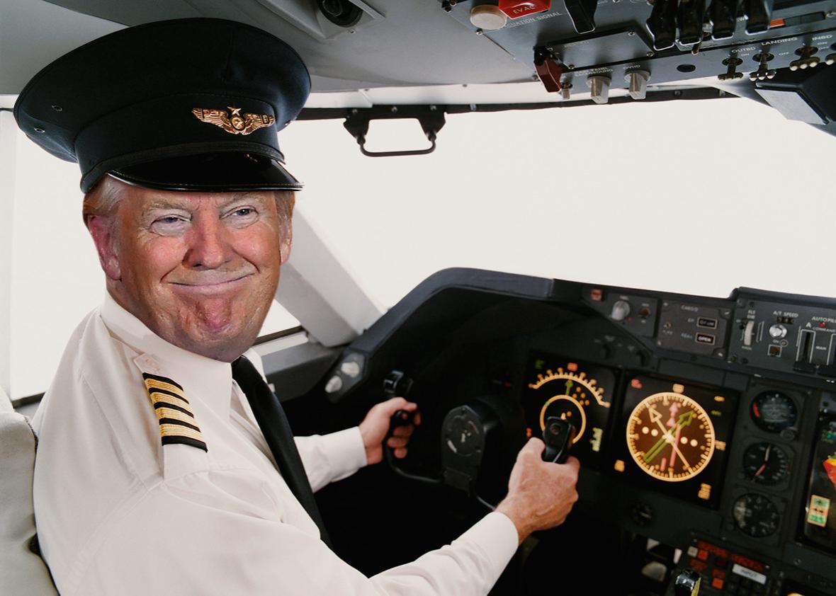 If you vote third party, you’re voting for Capt. Donald Trump.