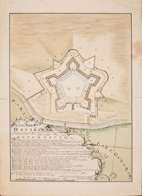 History of fortifications: British forts in the American colonies.