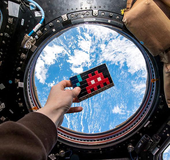 ISS: Invading space.