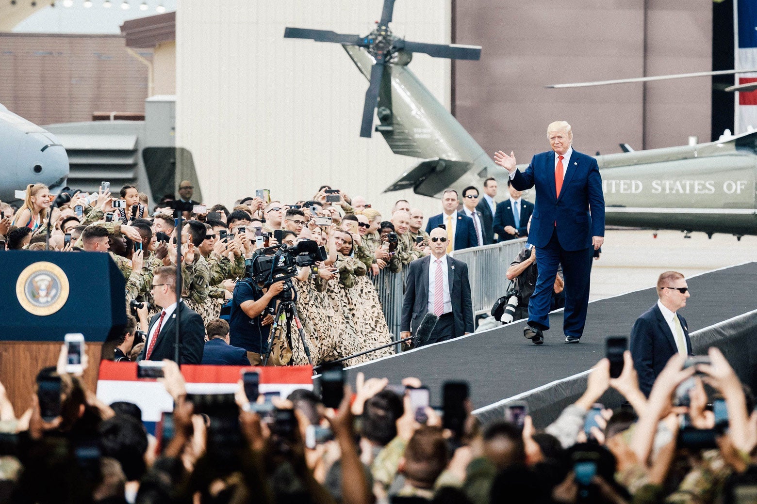 Donald Trump is dangerously undermining the military’s chain of command.
