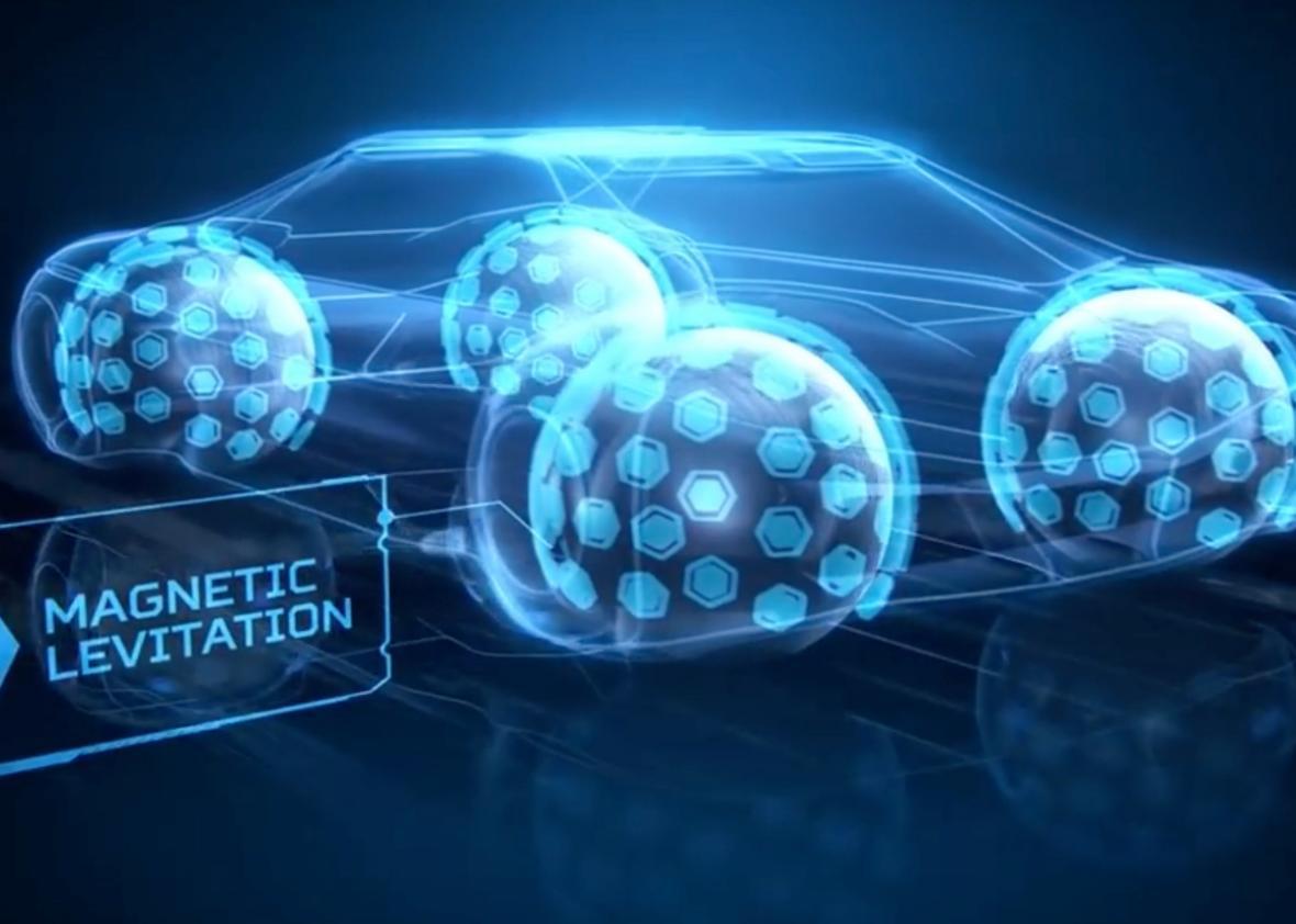 Goodyear Plans Futuristic Spherical Tires For Driverless Cars Video