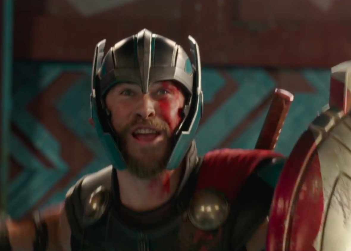The first trailer for Thor Ragnarok actually makes it worth looking ...