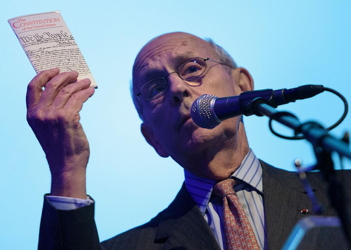 Stephen Breyer just made a stirring case to eradicate the death penalty.