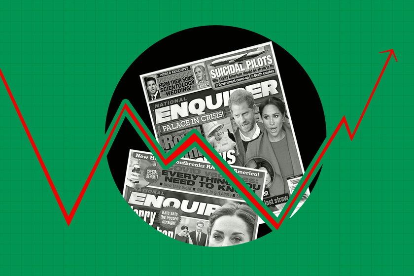 What happened to the National Enquirer after the Trump scandal?