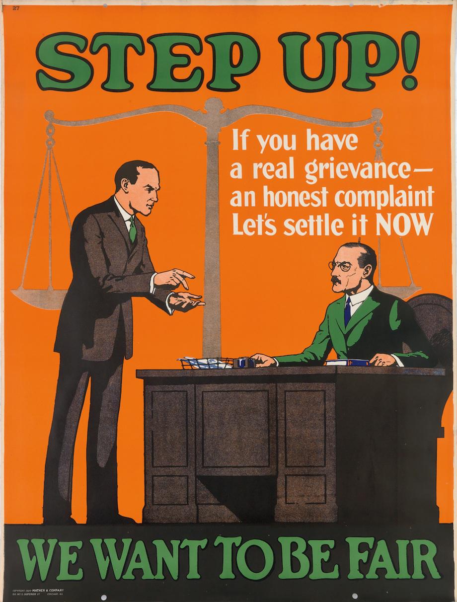 Mather posters: Workplace incentive art from the 1920s