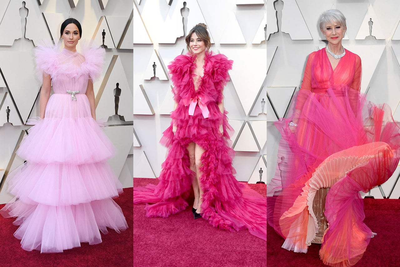 Oscars red carpet review: springy tones won the night.